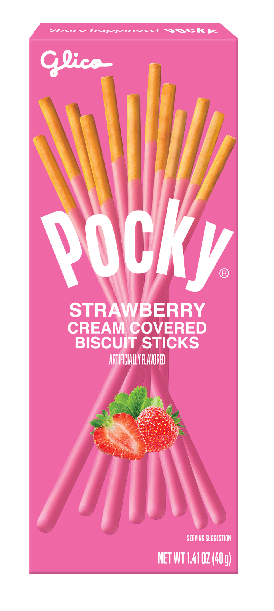 Now sharing happiness in 5 delicious flavors! | Pocky Products